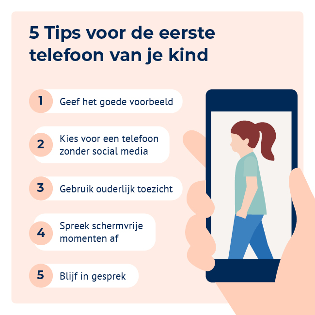 De eerste telefoon voor je kind? 5 tips - Zilveren Kruis